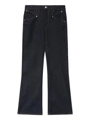 Isabel Marant Belvia Bootcut Jeans - Dark Midnight