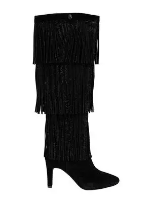 Kurt Geiger Shoreditch Knee-high Heeled Boots - Black