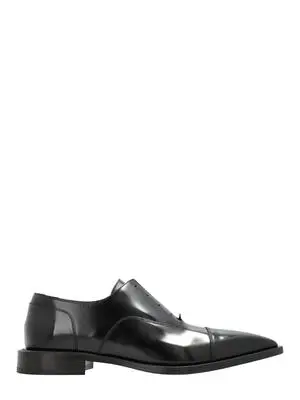 LANVIN Leather Formal Shoes - Black