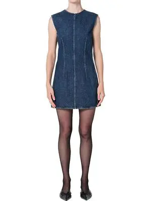 AGOLDE Barton Denim Mini Dress - Hiatus