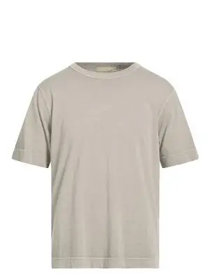 DANIELE FIESOLI Man T-shirt Blush Size S Cotton Light Grey