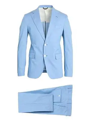 Brian Dales Suit Sky Size Cotton, Polyamide, Elastane - Blue