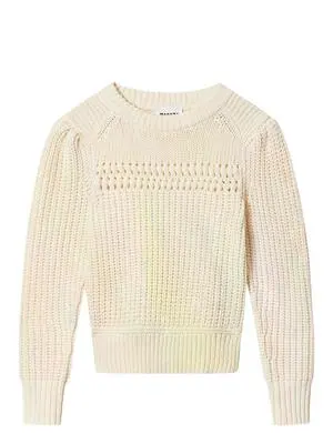 MARANT ETOILE Winnie Openwork Sweater - Neutrals