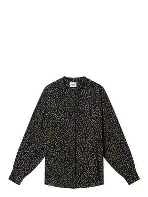 MARANT ETOILE Catchell Printed Shirt - Black