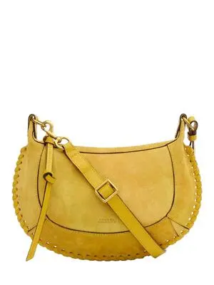 Isabel Marant Oskan Moon Leather Shoulder Bag - Yellow