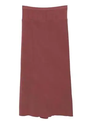 Rick Owens Bias Skirt - Red