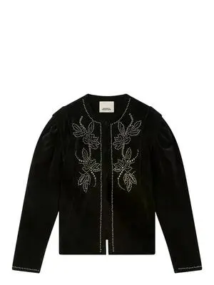 Isabel Marant Pietra Embellished Jacket - Black
