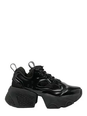 Noir Kei Ninomiya Lace-up Trainers - Black