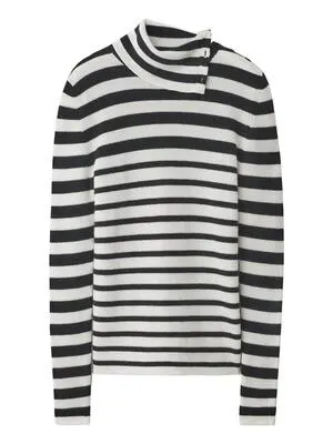 LISA YANG STORE The Sabrine Sweater - Noir