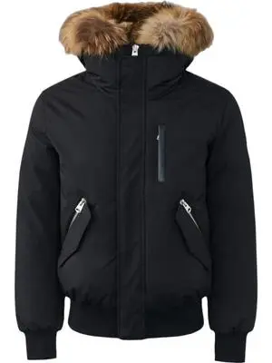 Mackage Dixon-fz 2-in-1 Nordic Tech Down Bomber - Black