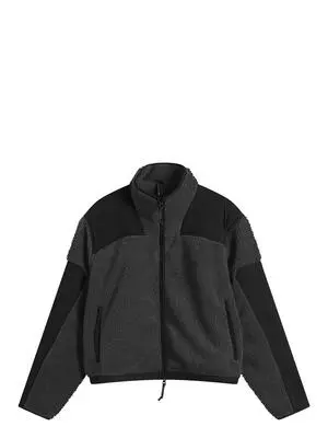 SKIMS Teddy Sherpa Zip Up - Ash
