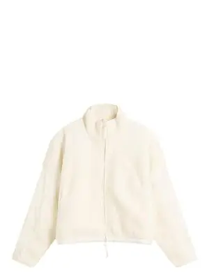 SKIMS Teddy Sherpa Zip Up - Ecru