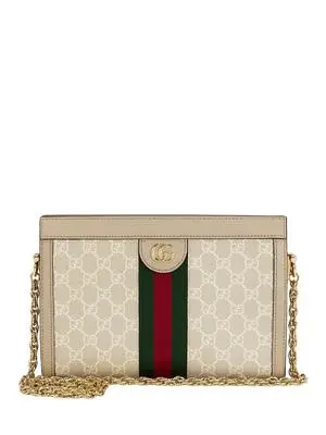 Gucci Ophidia Shoulder Bag - Beige