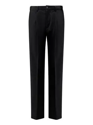 HEVO Torrecanne Viscose Blend Trousers - Black