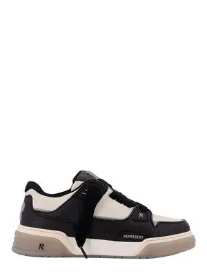 REPRESENT Studio Leather Sneakers - Black