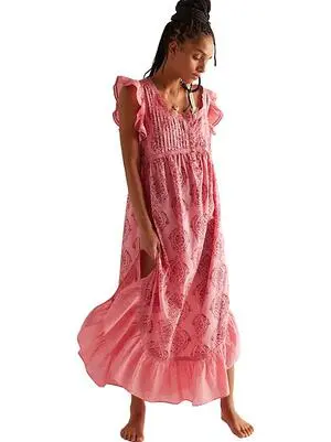Free People Loved You First Nightie - Plumera Combo