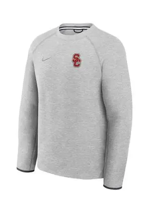Nike Usc Tech Fleece Pullover Crew - Grey