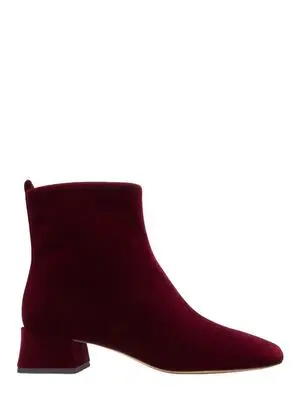 COACH® Block Heel Bootie - Burgundy/merlot