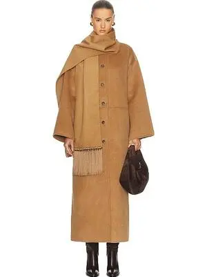 Lpa Isabel Maxi Coat - Camel