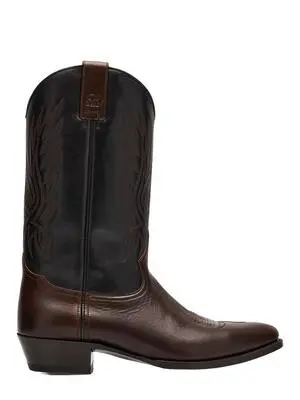 Ralph Lauren Western Leather Boots - Brown