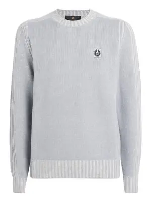 Belstaff Watch Lambswool Sweater - Blue