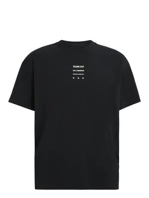 REPRESENT 247 Uprising Oversized T-shirt - Black