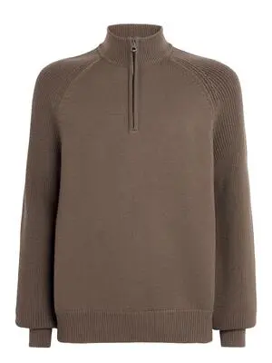 Belstaff Merino Wool Aspect Sweater - Brown