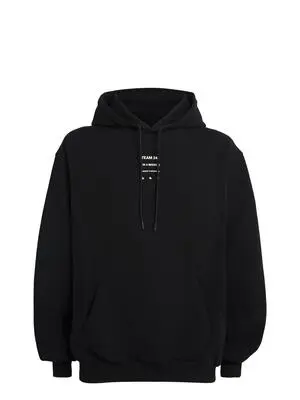 REPRESENT 247 Oversized Uprising Hoodie - Black