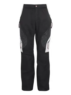 Casablanca Ripstop Down Cargo Ski Trousers - Black
