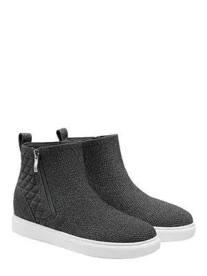 Vivaia Round-toe Wedge Sneakers - Rich Grey