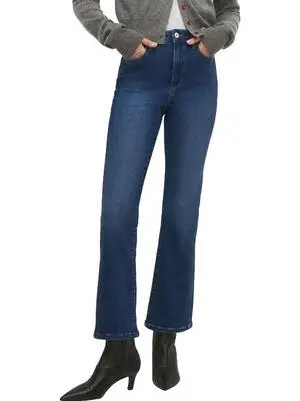 FAVORITE DAUGHTER The Erin Crop Bootcut Jeans - Charlotte