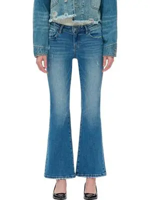 BAYEAS Low Rise Flare Jeans