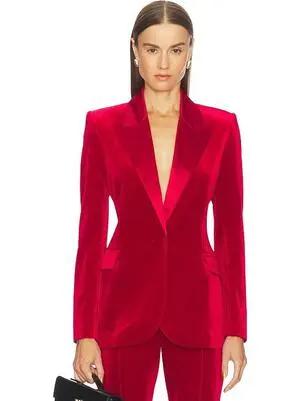 NADINE MERABI Beatrice Blazer - Red