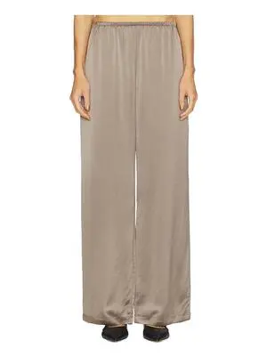 LESET Barb Wide Leg Pant - Taupe