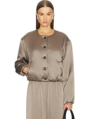 LESET Barb Bomber - Taupe