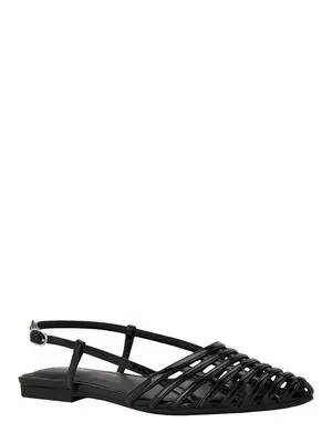 Calvin Klein Slingback Flats - Black