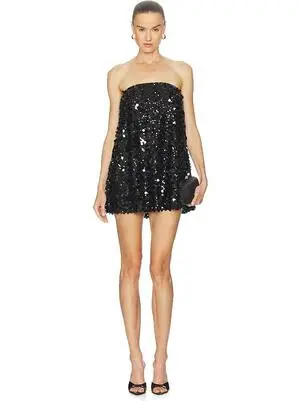 MORE TO COME Fera Mini Dress - Black