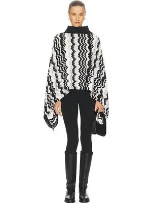 Missoni Poncho - Black