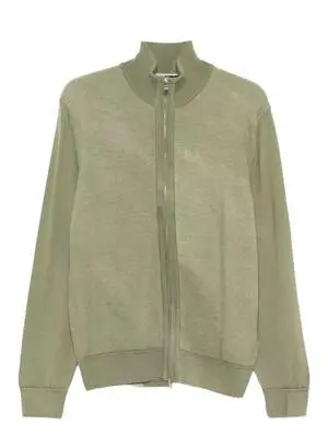 BOSS Zip Neck Cardigan - Green