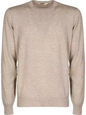 FILIPPO DE LAURENTIIS Crew Neck Sweater - Neutrals
