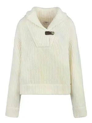 TOD'S Ribbed Knit Sweater - White