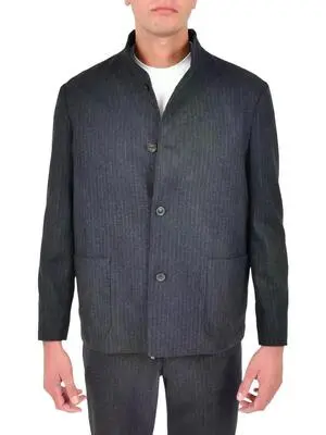 Boglioli Pinstripe K-jacket - Grey