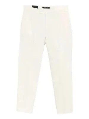 MICHAEL COAL Belt-loops Trousers - Neutrals