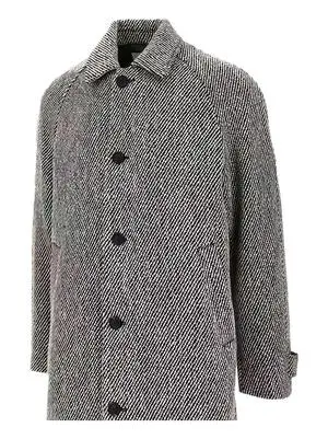 LES DEUX Michael Single-breasted Coat - Grey