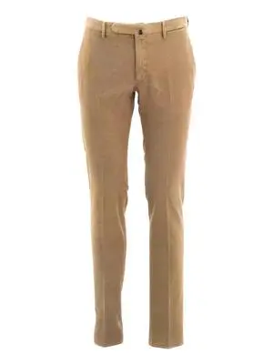 Incotex Pressed-crease Trousers - Neutrals