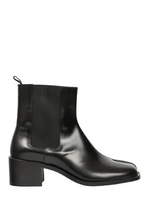 MAISON MARGIELA Tabi Ankle Boots - Black