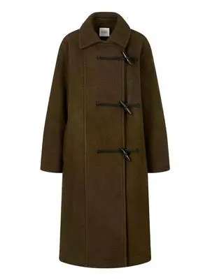 STUDIO TOMBOY Buttoned-cuffs Coat - Brown
