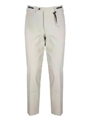 MICHAEL COAL Belt-loops Trousers - Neutrals