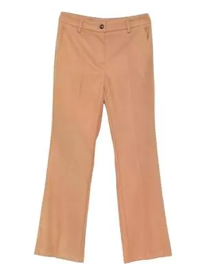 REWIND Button Trousers - Brown
