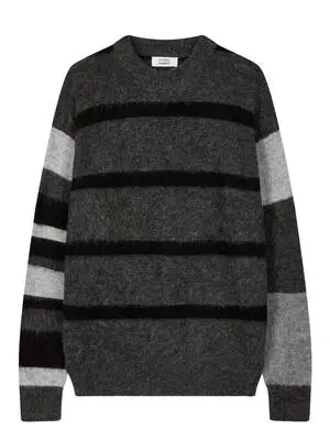 STUDIO TOMBOY Striped Sweater - Grey